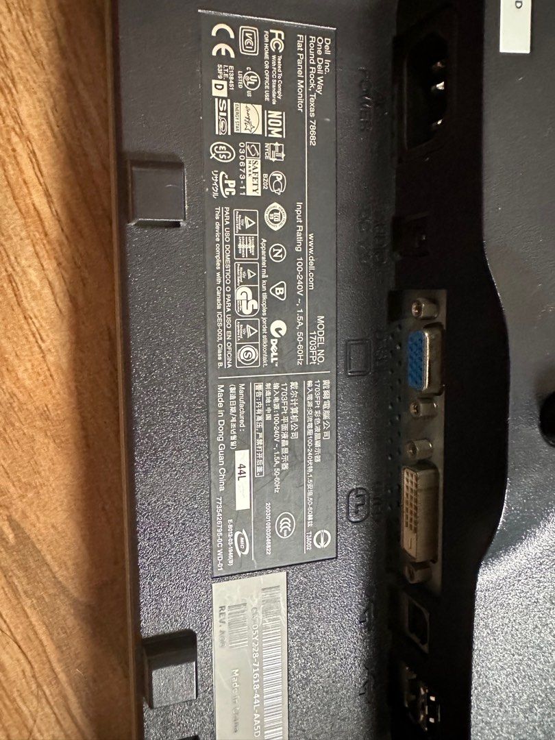 Dell Square Monitor 17inches, Computers & Tech, Parts & Accessories ...