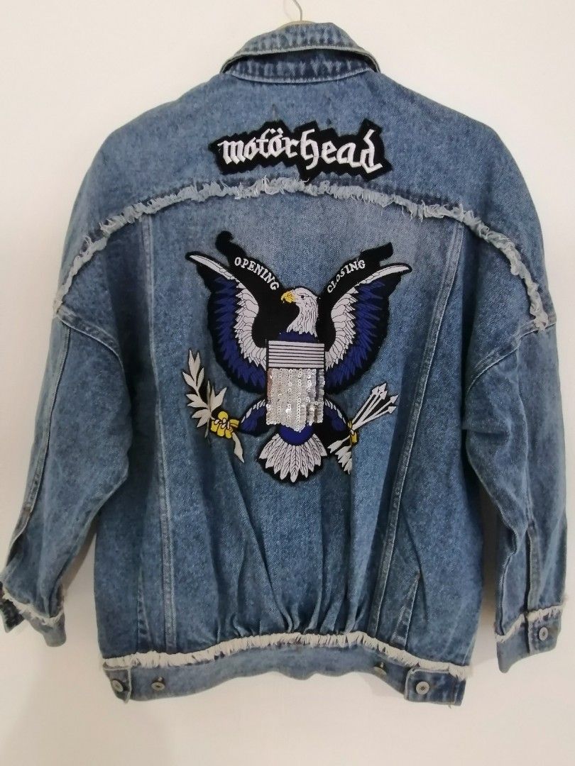 DENIM JACKET(motorhead), Men's Fashion, Coats, Jackets and Outerwear on ...