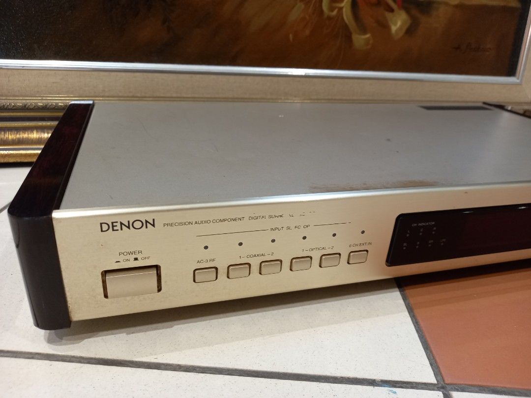 Denon AVD-2020 Digital Surround Decoder..gd working, Audio, Soundbars ...