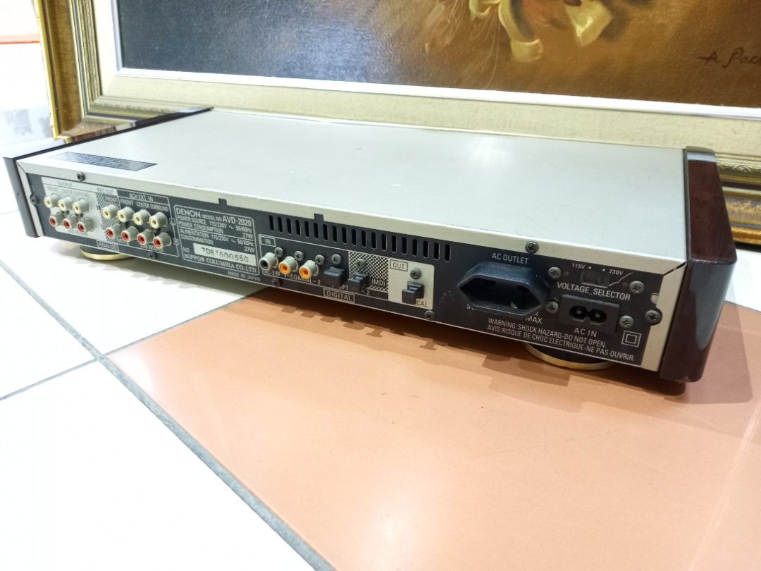 Denon AVD-2020 Digital Surround Decoder..gd working, Audio, Soundbars ...