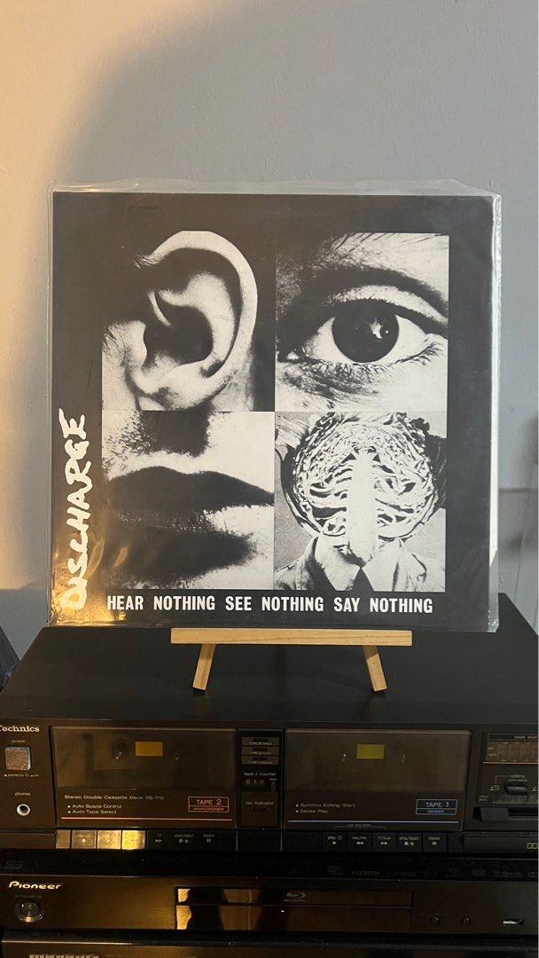 Discharge LPs Vinyls, Hobbies & Toys, Music & Media, Vinyls on Carousell