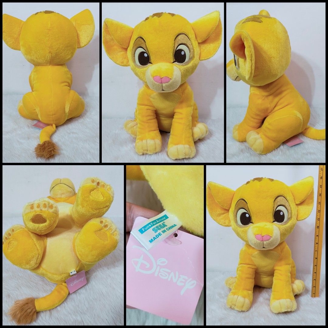 Disney Lion King - Simba Jumbo Plush, Hobbies & Toys, Toys & Games on ...