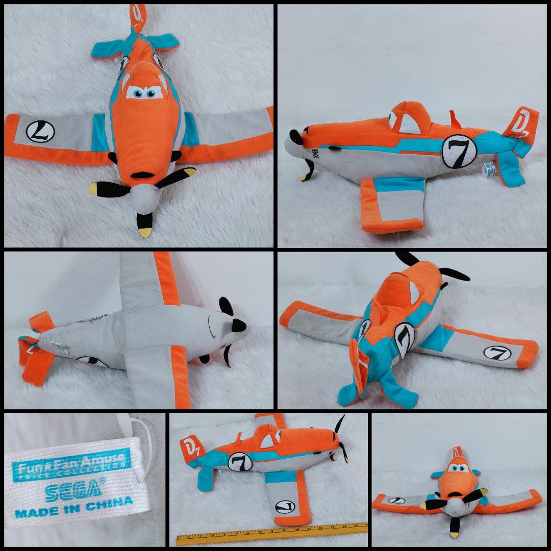 Disney Plane Dusty Crophopper Plush, Hobbies & Toys, Toys & Games on ...