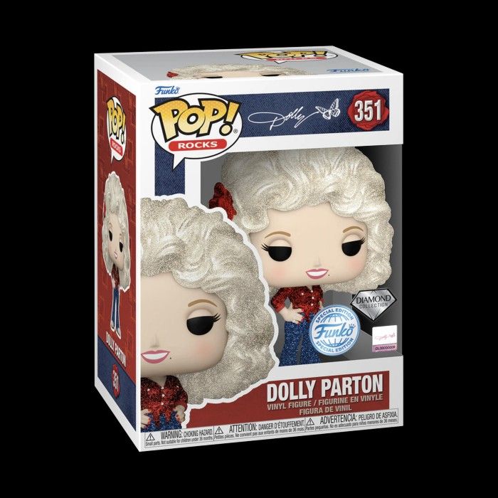 Dolly Parton - Dolly Parton ('77 Tour) Diamond Glitter Pop! Vinyl ...