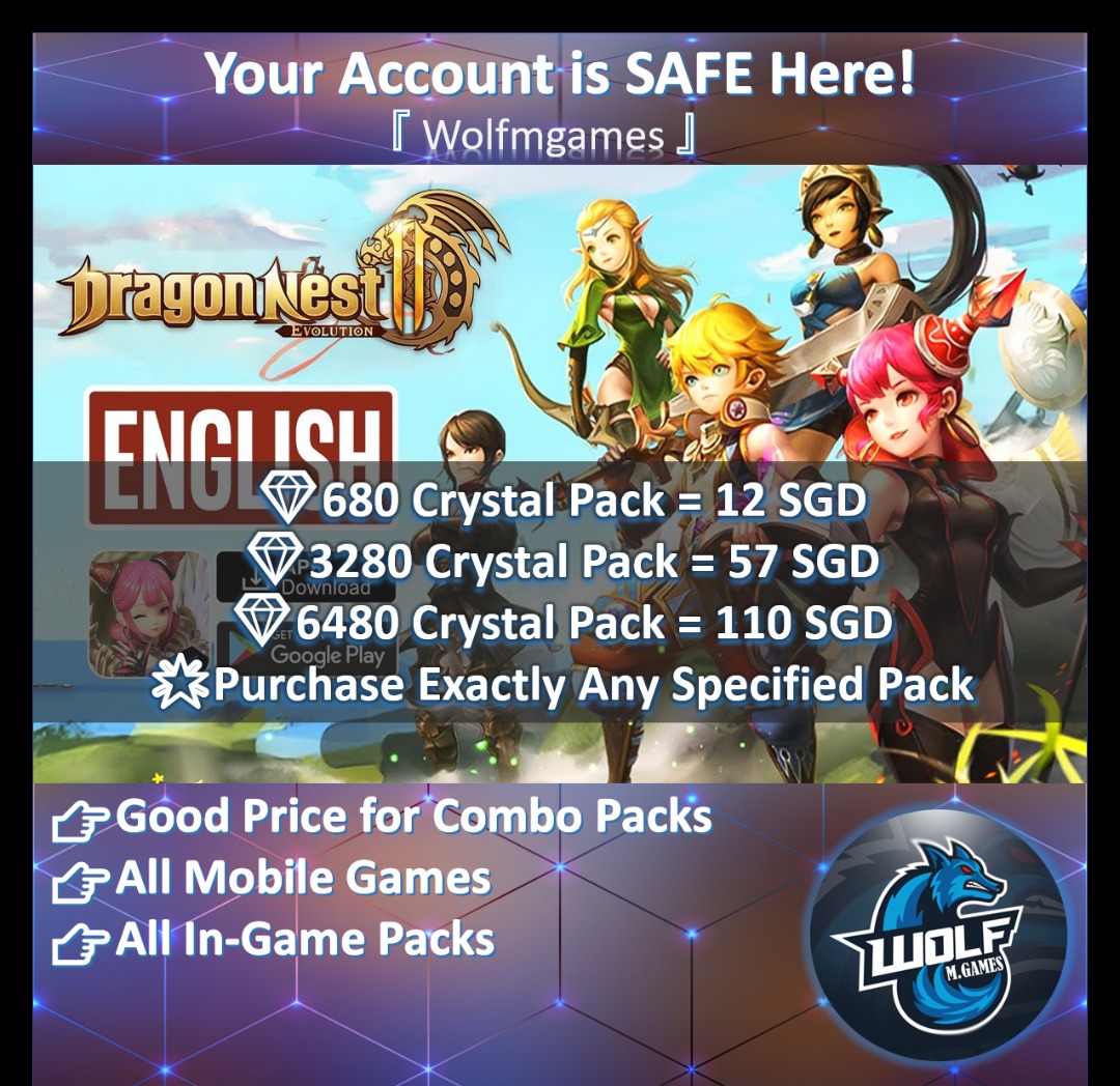 DragonNest2: Evolution / DragonNest2 / Dragon Nest 2 Top Up [LEGAL] | INSTANT | All Mobile Games ...