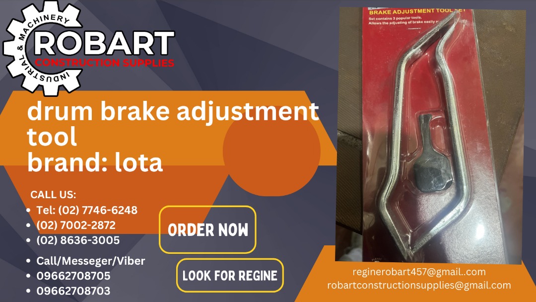 drum brake adjustment tool brand: lota, Commercial & Industrial ...