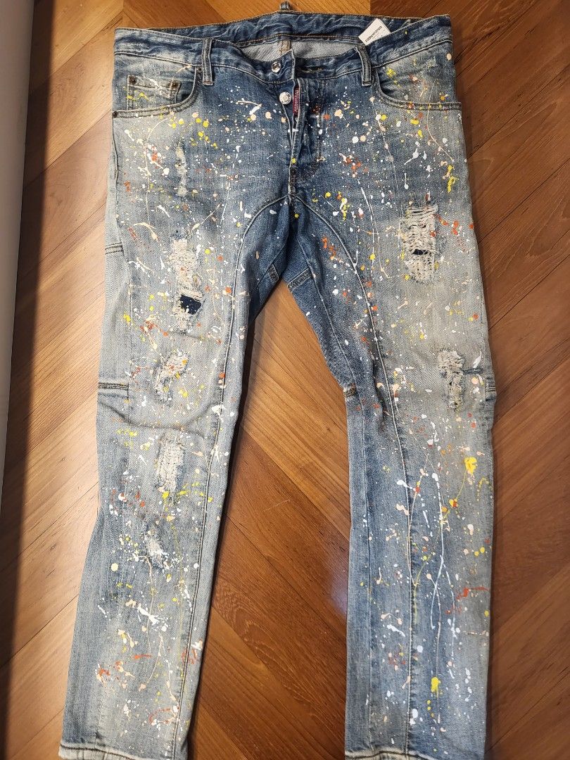 Dsquared jeans, Men's Fashion, Bottoms, Jeans on Carousell