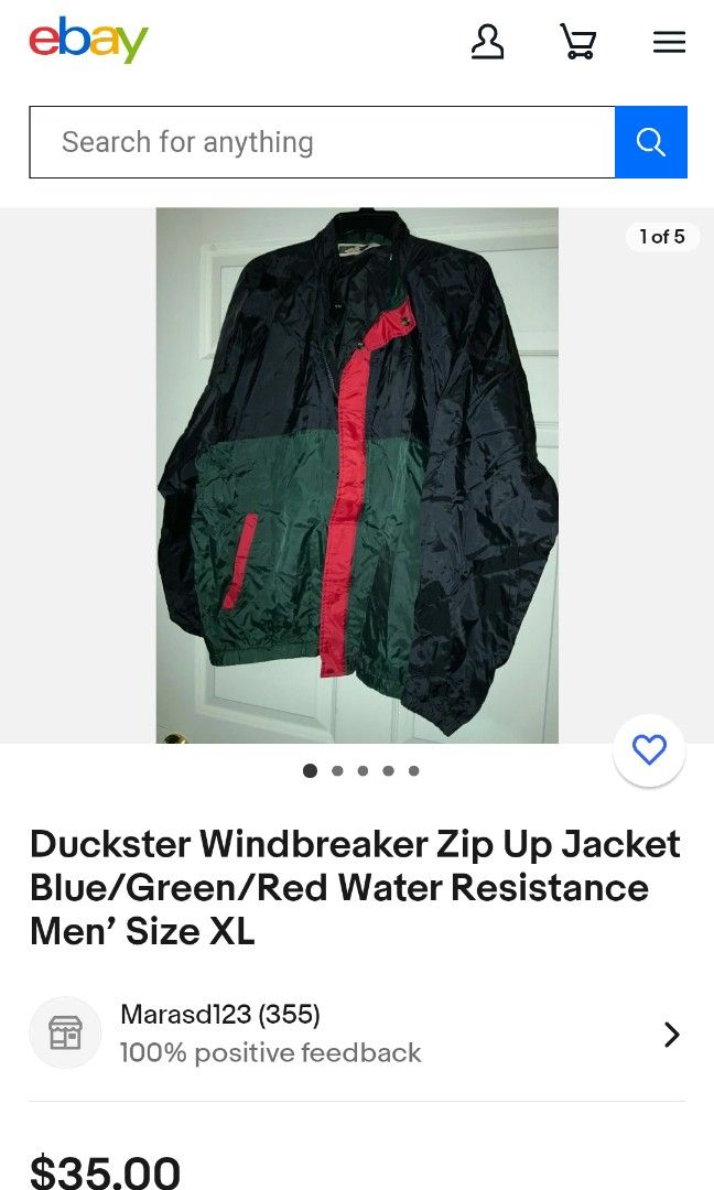 Duckster Windbreaker, Men's Fashion, Coats, Jackets and Outerwear on ...