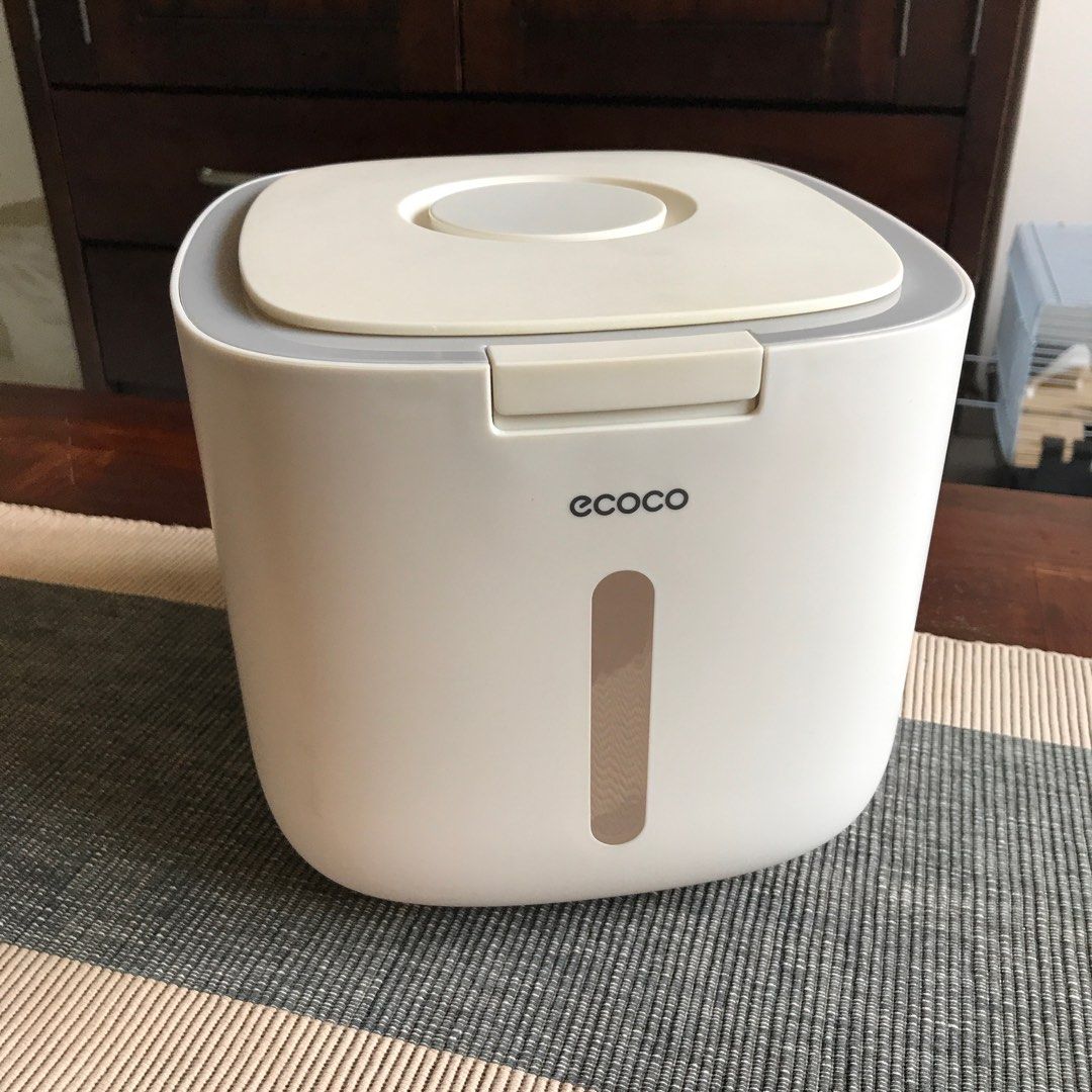 Ecoco 5kg Rice Grain Flour Pet Food Storage - Airtight & Insect Proof ...
