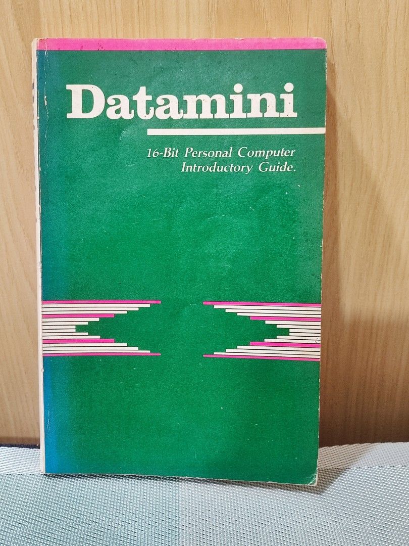(ENG) Datamini : 16-Bit Personal Computer Introductory Guide, Hobbies ...