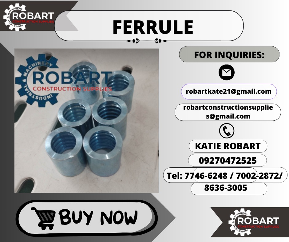 FERRULE, Commercial & Industrial, Construction Tools & Equipment on Carousell