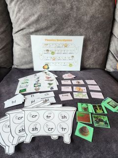 Free handmade phonics games, English educational games, teaching ...