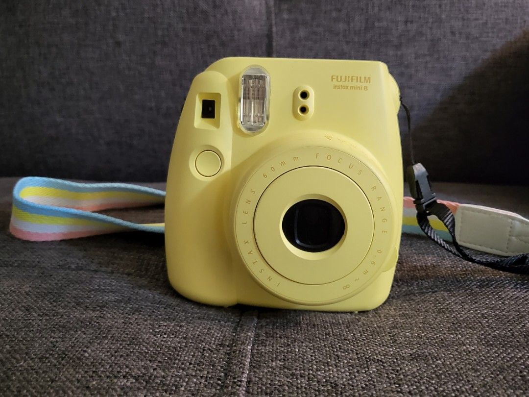 Fujifilm Instax Mini 8 yellow instant camera, Photography, Cameras on ...