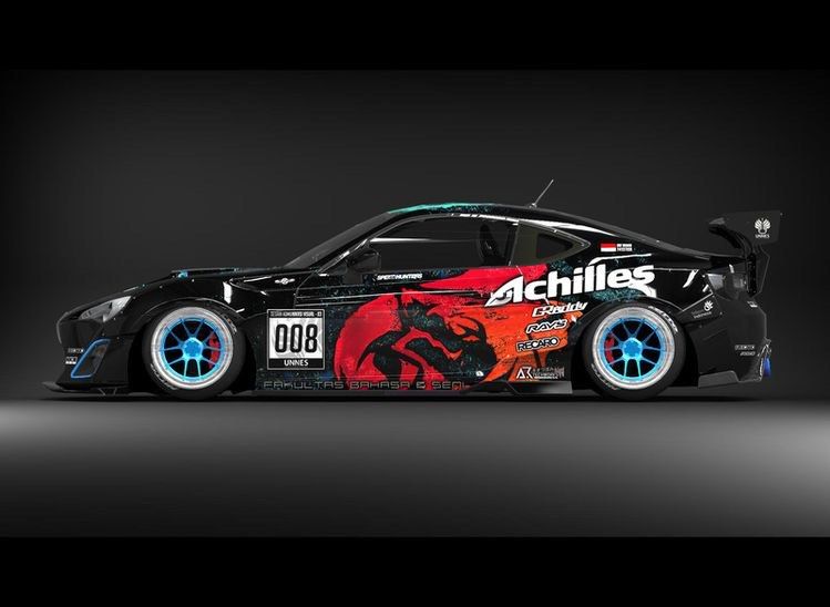 Full Car Wrap, Half Car Wrap, Custom Vinyl Track Design, Animation ...