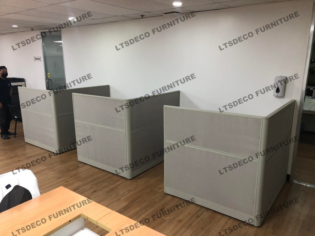 FULL FABRIC WALL PANEL OFFICE PARTITION, Furniture & Home Living ...