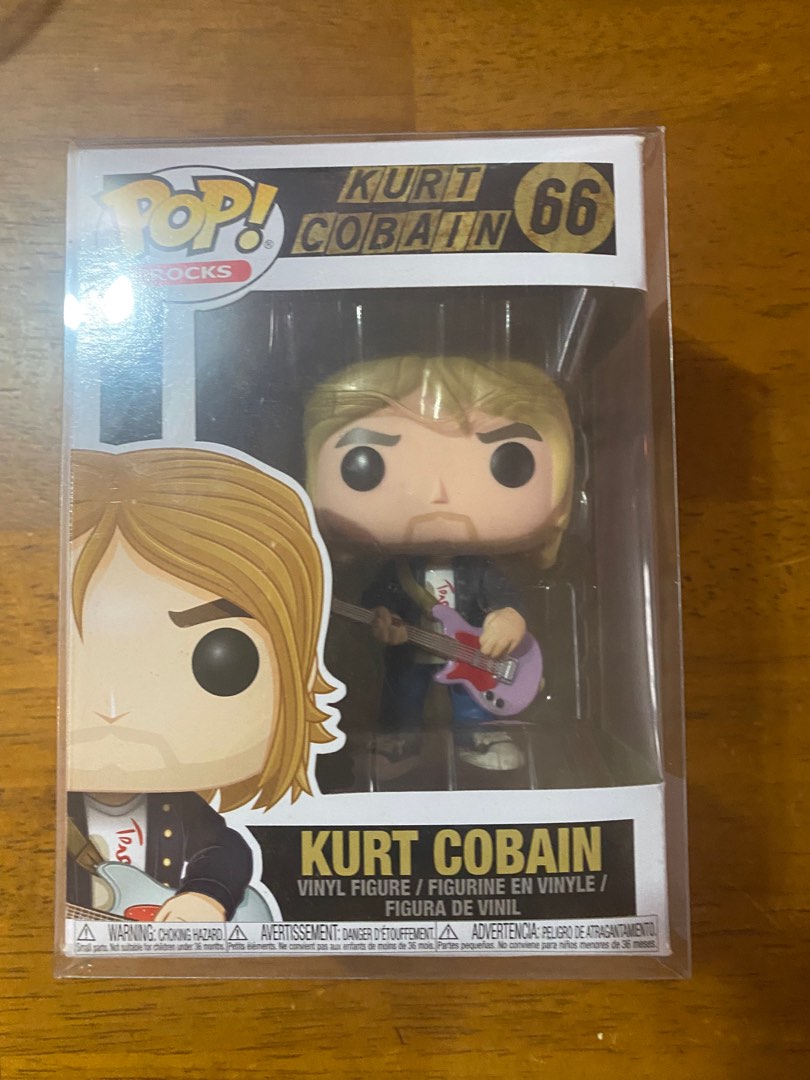 Funko - Kurt Cobain, Hobbies & Toys, Toys & Games on Carousell