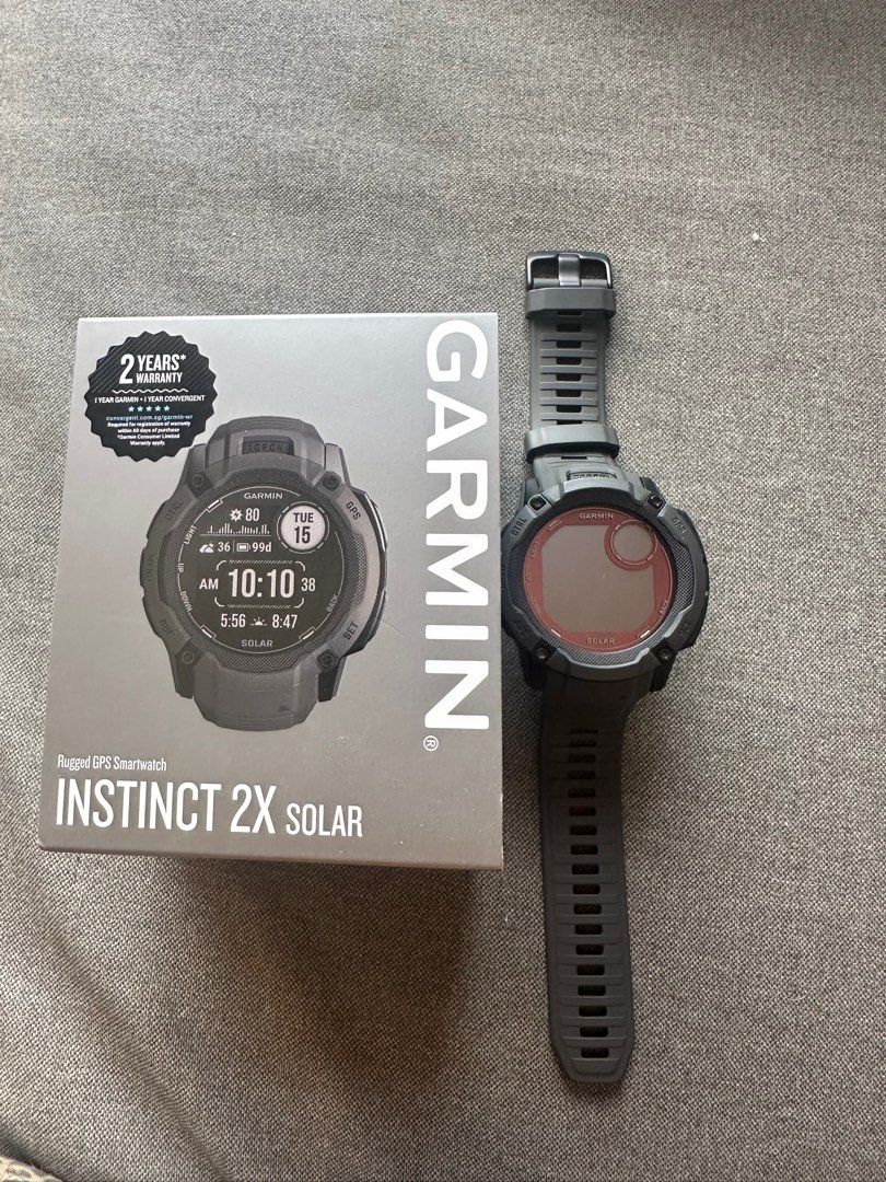 Garmin Instinct 2X Solar, Mobile Phones & Gadgets, Wearables & Smart ...