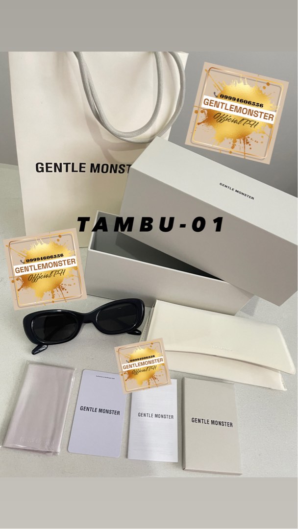 Gentle Monster TAMBU 01, Women's Fashion, Watches & Accessories ...