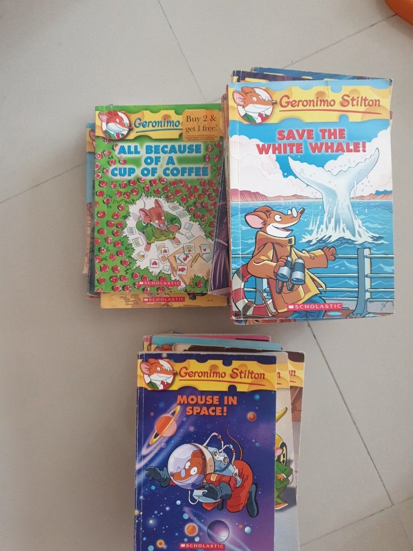 Geromino Stilton 28 books, Hobbies & Toys, Books & Magazines, Fiction ...