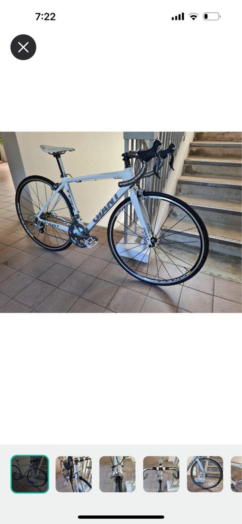 Giant TCR Advanced SL ultegra road bike size SM, Sports Equipment ...