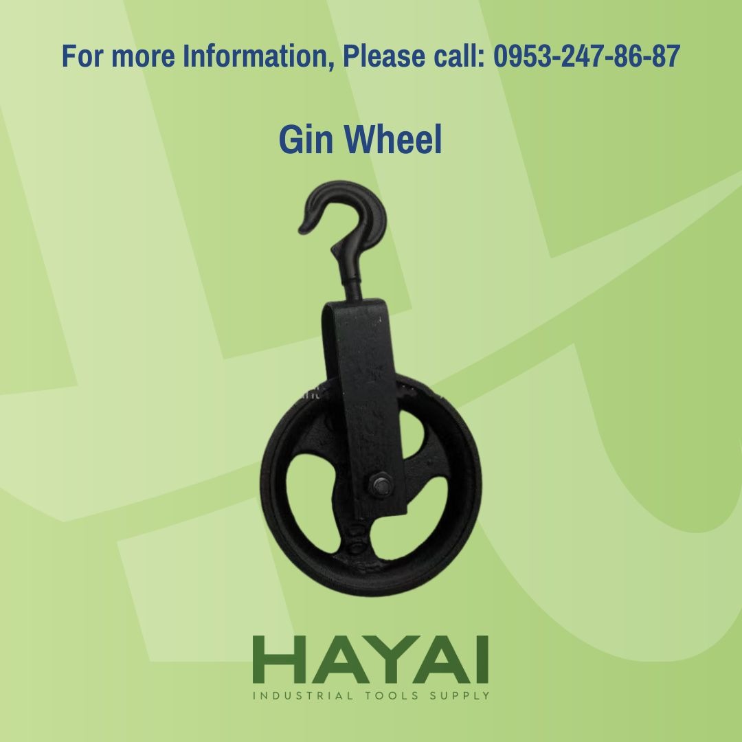 Gin Wheel, Commercial & Industrial, Construction Tools & Equipment on ...