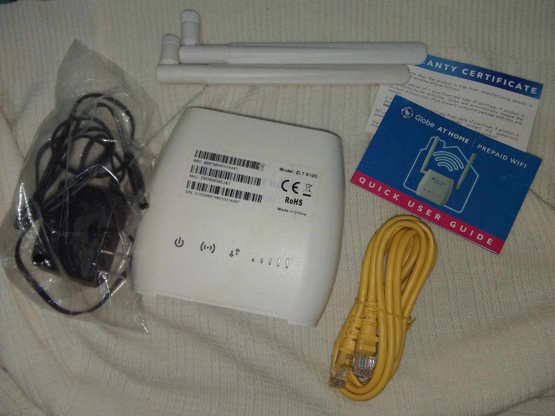 Globe At Home Modem (ZLT-S10), Computers & Tech, Parts & Accessories ...