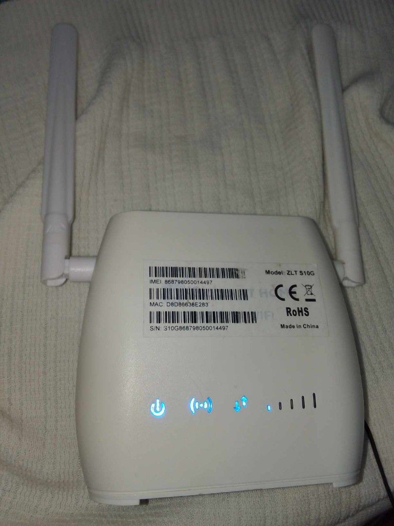 Globe At Home Modem (ZLT-S10), Computers & Tech, Parts & Accessories ...