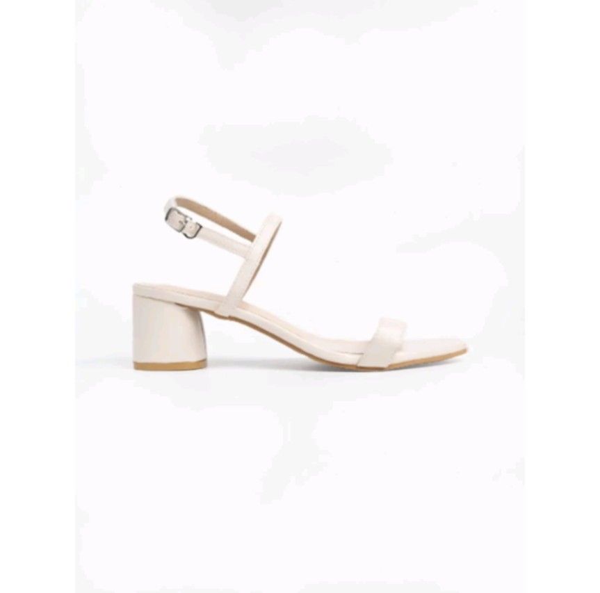 HAPPY2U Basic Elle Heels (Beige), Women's Fashion, Footwear, Heels on ...