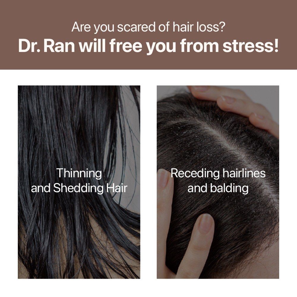 H’ar Dr Ran Black Egg Protein Anti Hair loss Shampoo, Beauty & Personal Care, Hair on Carousell