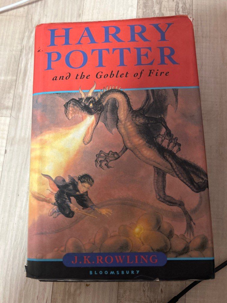 Harry Potter 1st Edition, Harry Potter and the goblet, Hobbies & Toys ...
