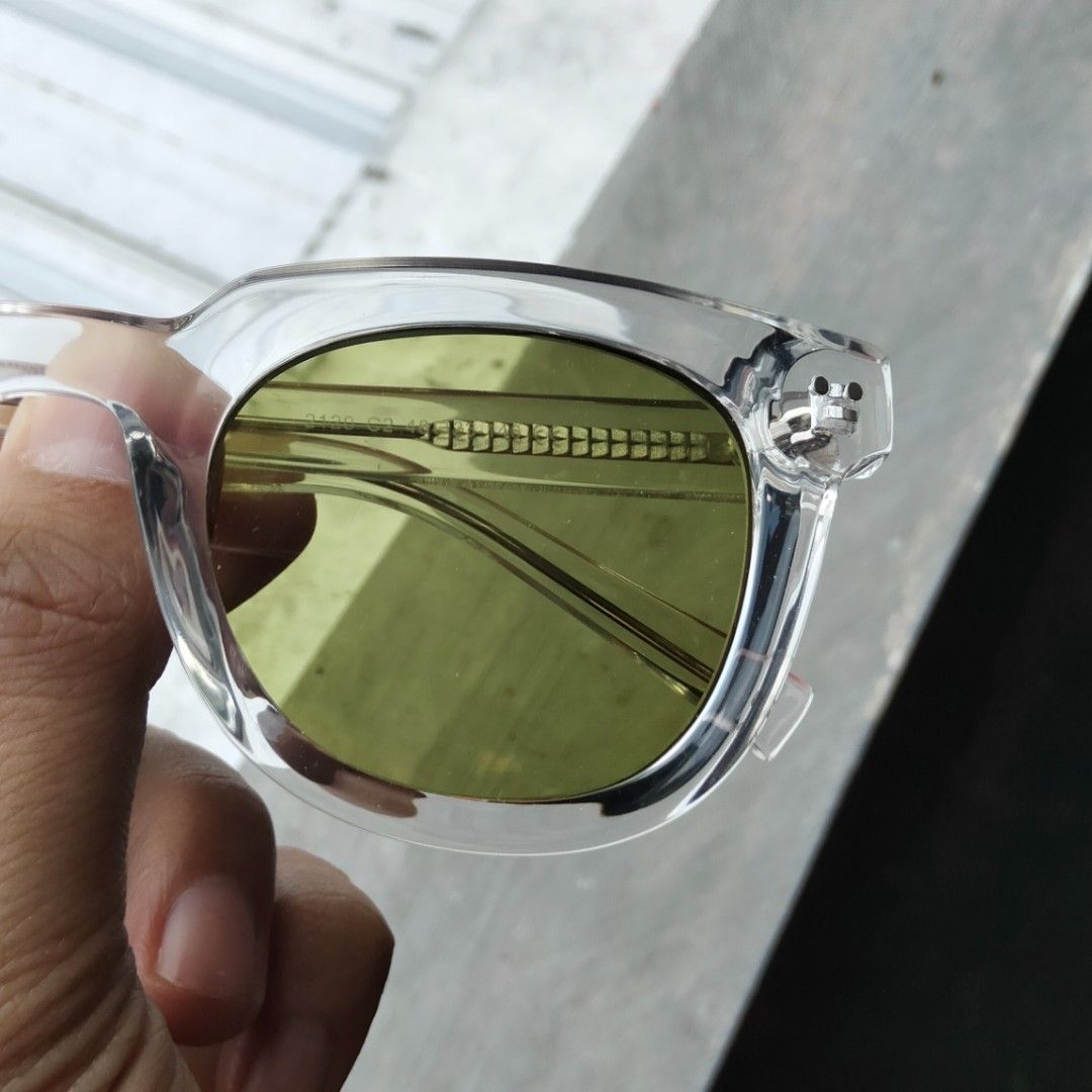 Hasil Custom lensa R-150 C-050/L-100 diwarna Hijau, Fesyen Pria ...