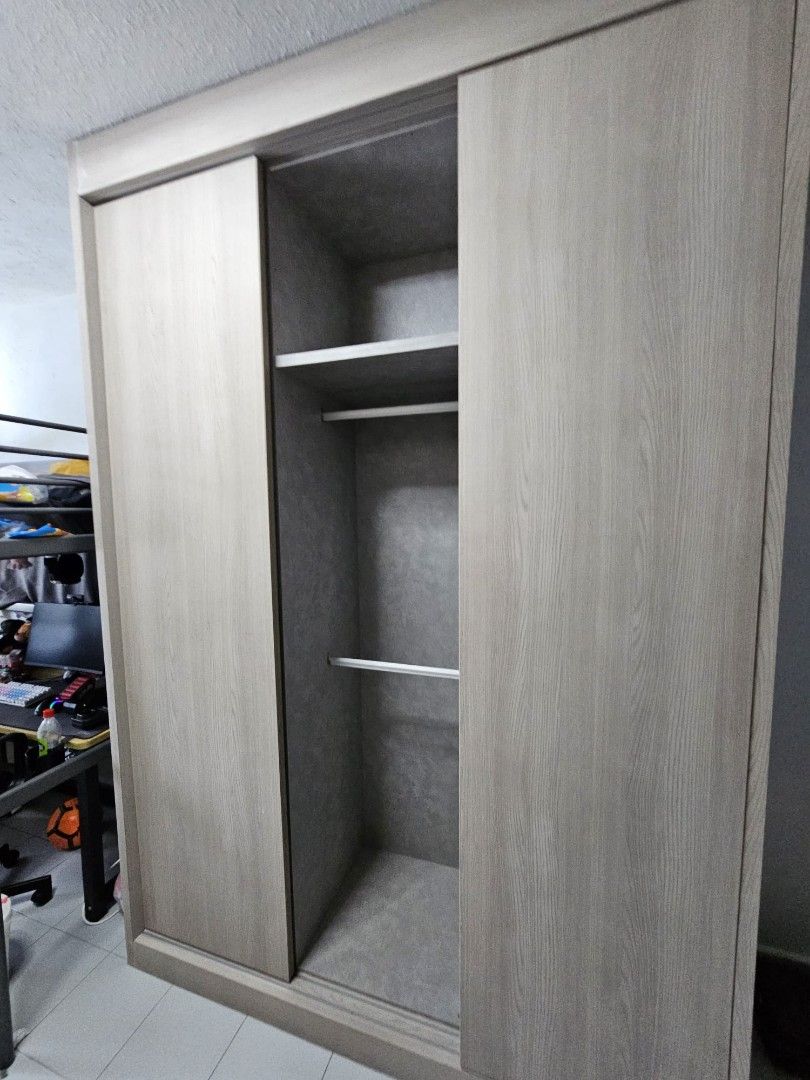 HDB / BTO #wardrobe #partition #false ceiling #shower screen, Furniture ...