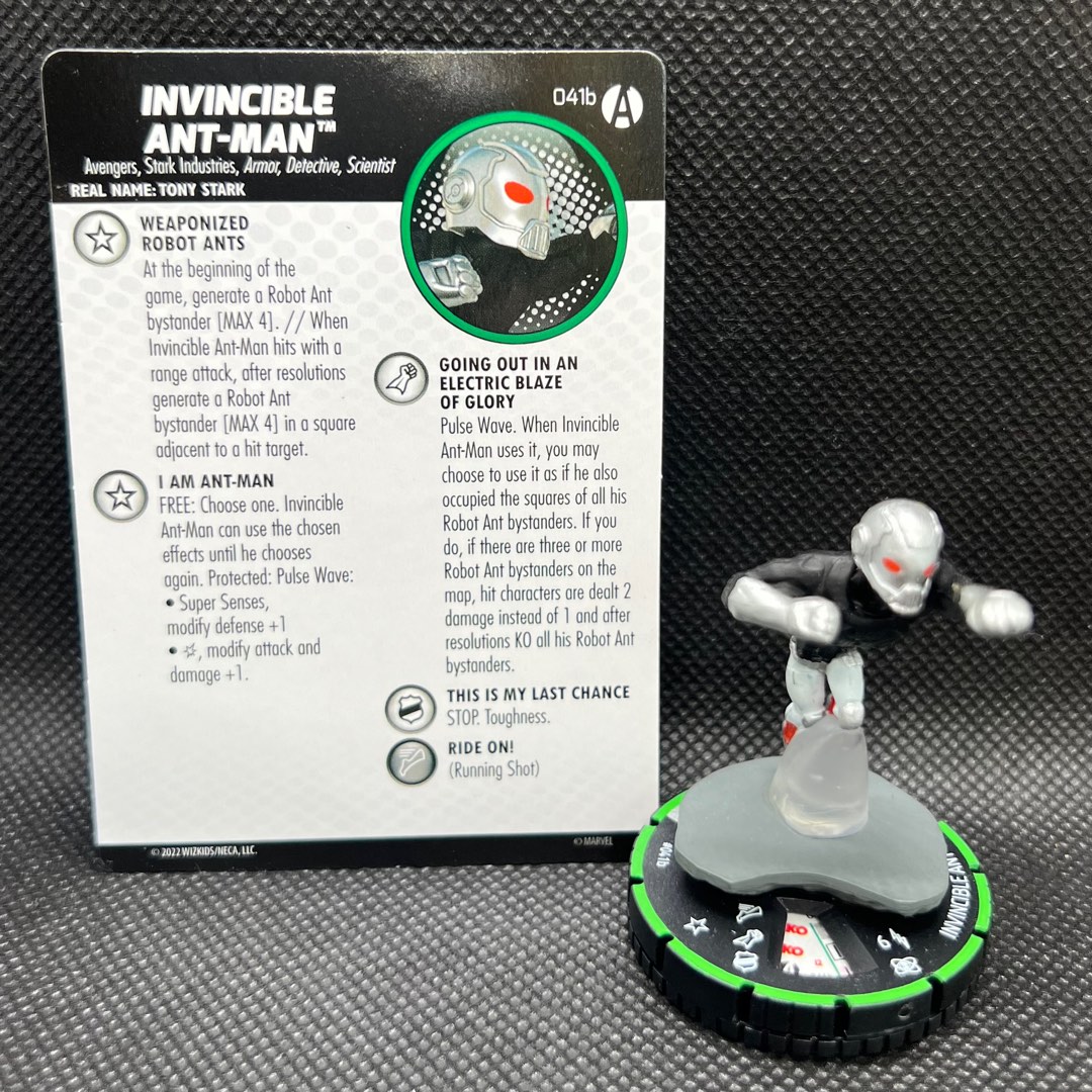 HeroClix - Invincible Ant-Man, Hobbies & Toys, Toys & Games on Carousell