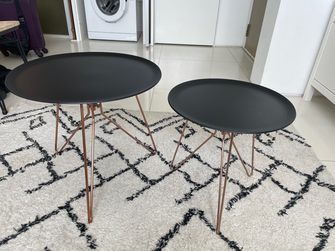 Hipvan oba side table set, Furniture & Home Living, Furniture, Tables & Sets on Carousell