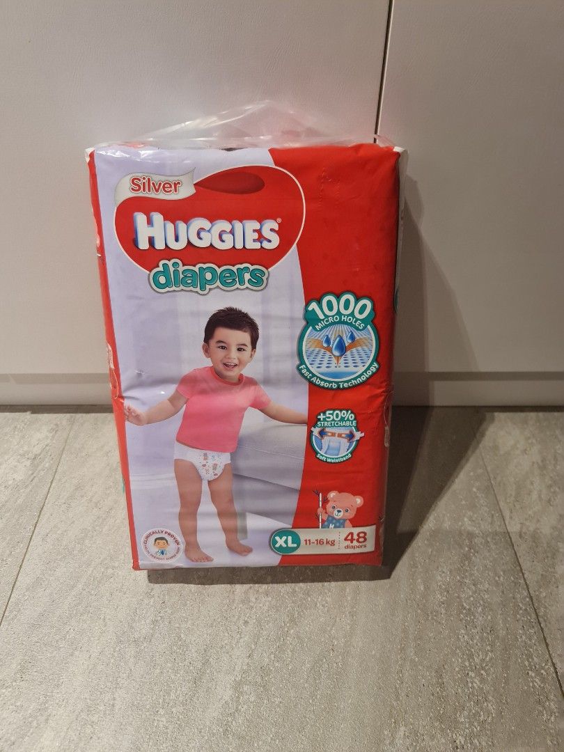 Huggies Diapers XL Size, Babies & Kids, Babies & Kids Fashion on Carousell