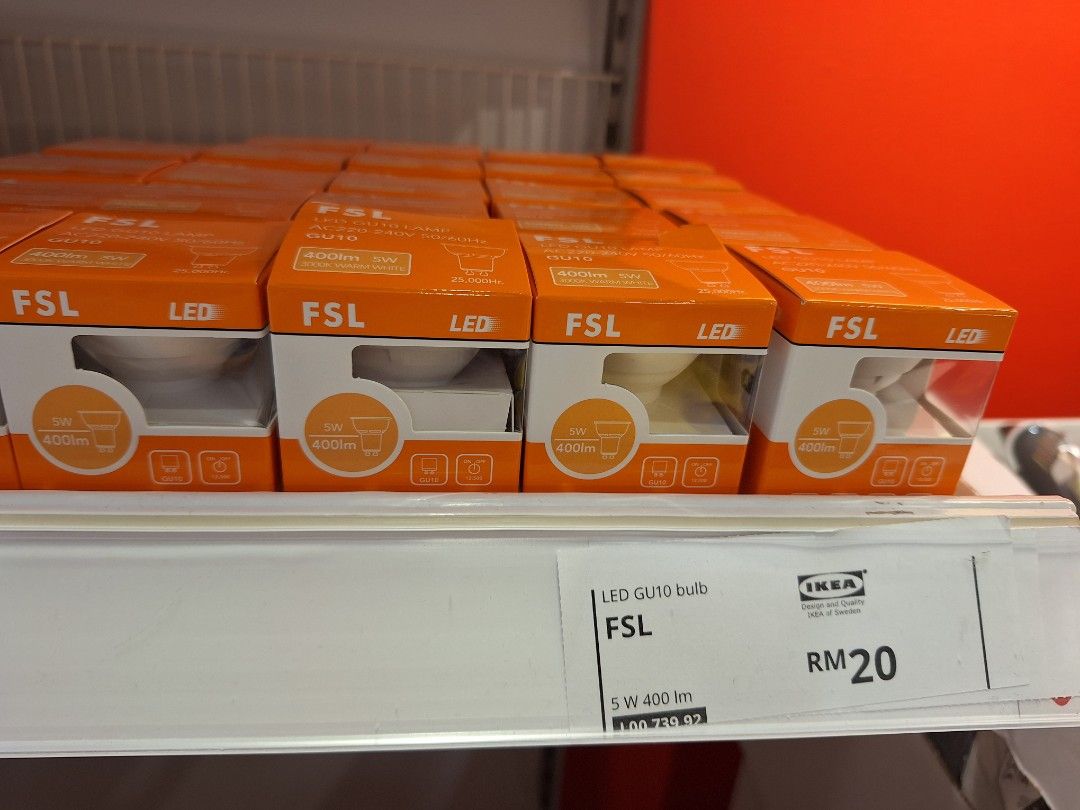 IKEA FLOTTILJ mini desk lamp, Furniture & Home Living, Lighting & Fans ...