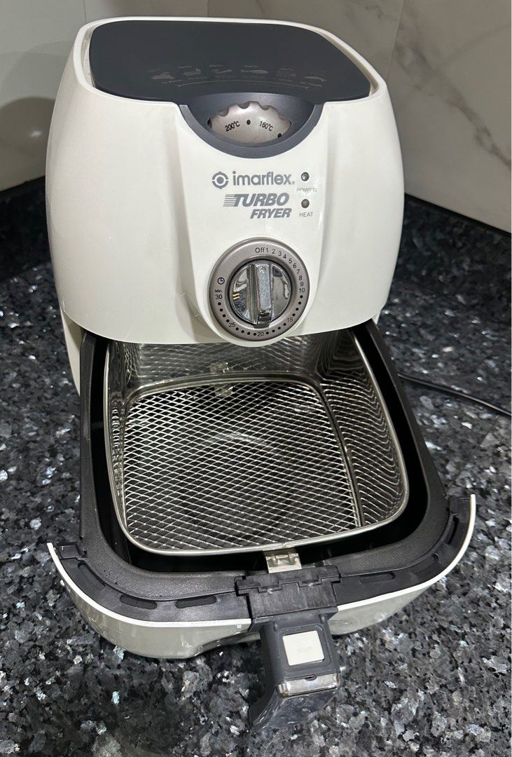Imarflex Turbo Airfryer CVO-300SW white, TV & Home Appliances, Kitchen ...