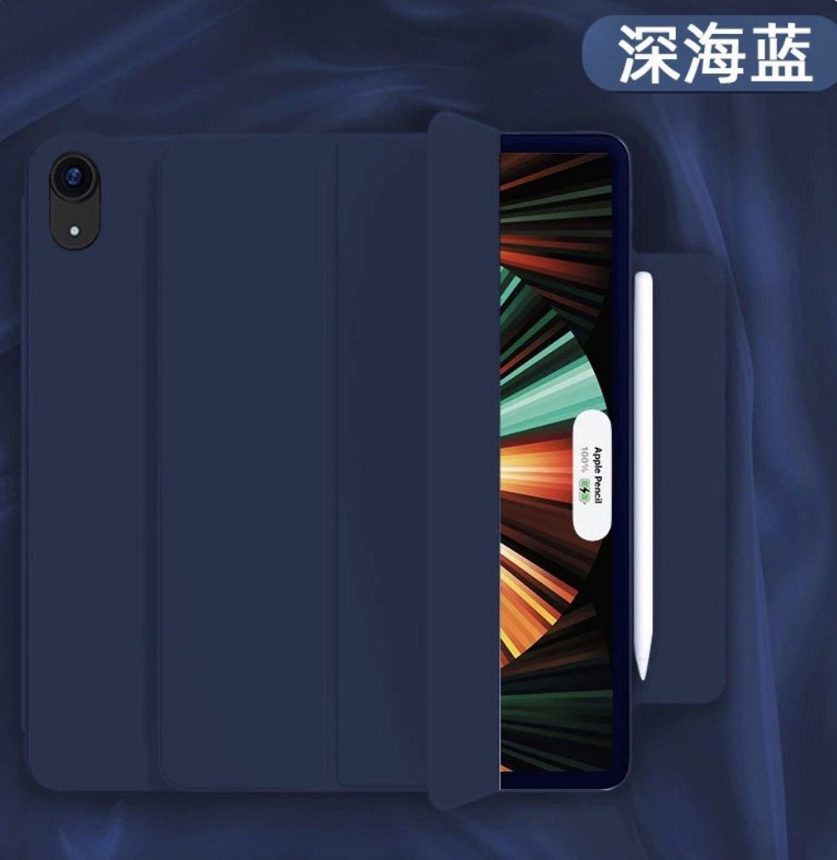 iPad Mini 6 (Dark Blue Magnetic Case), Mobile Phones & Gadgets, Mobile ...