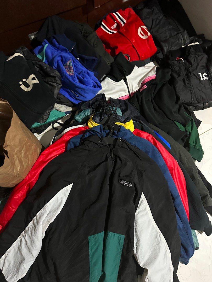 Jacket Bundle worth 6k (quitting) nike, adi, mizuno, etc available, Men ...