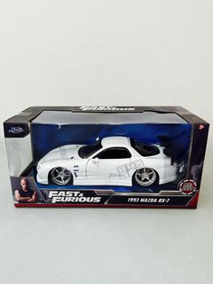 Jada Toys Fast & Furious 1:24 1993 Mazda RX-7, Hobbies & Toys, Toys ...