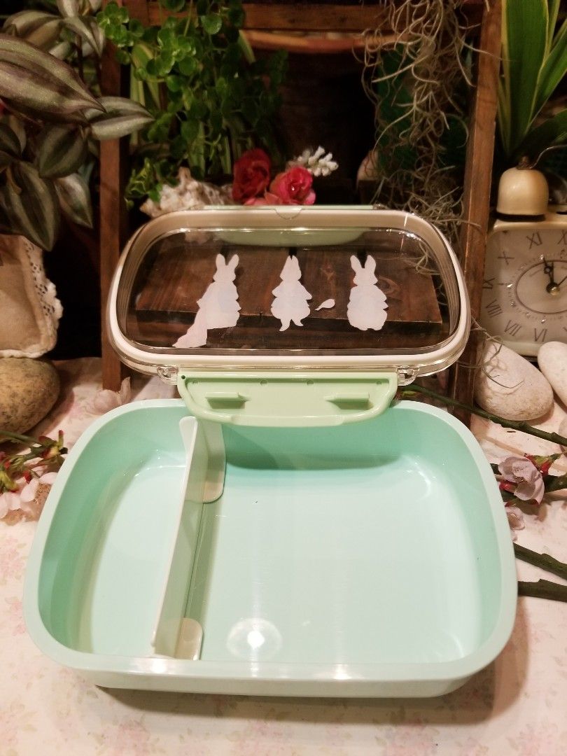 Japan made Quality Peter Rabbit food container 800ml, Furniture & Home ...