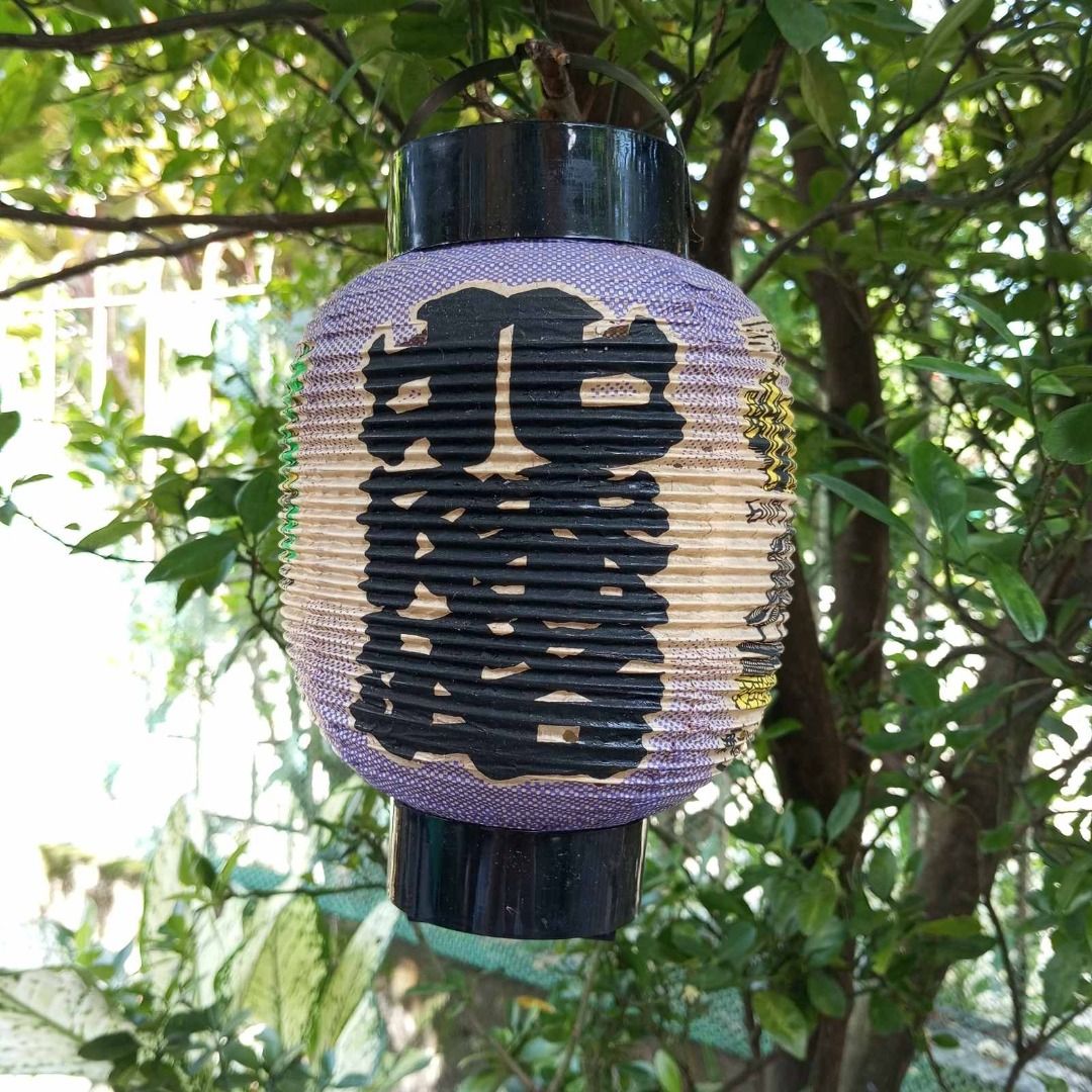 Japanese Chouchin Paper Lantern, Furniture & Home Living, Home Decor ...