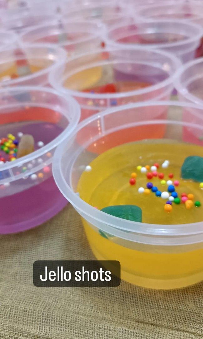 Jello shots, Food & Drinks, Gift Baskets & Hampers on Carousell