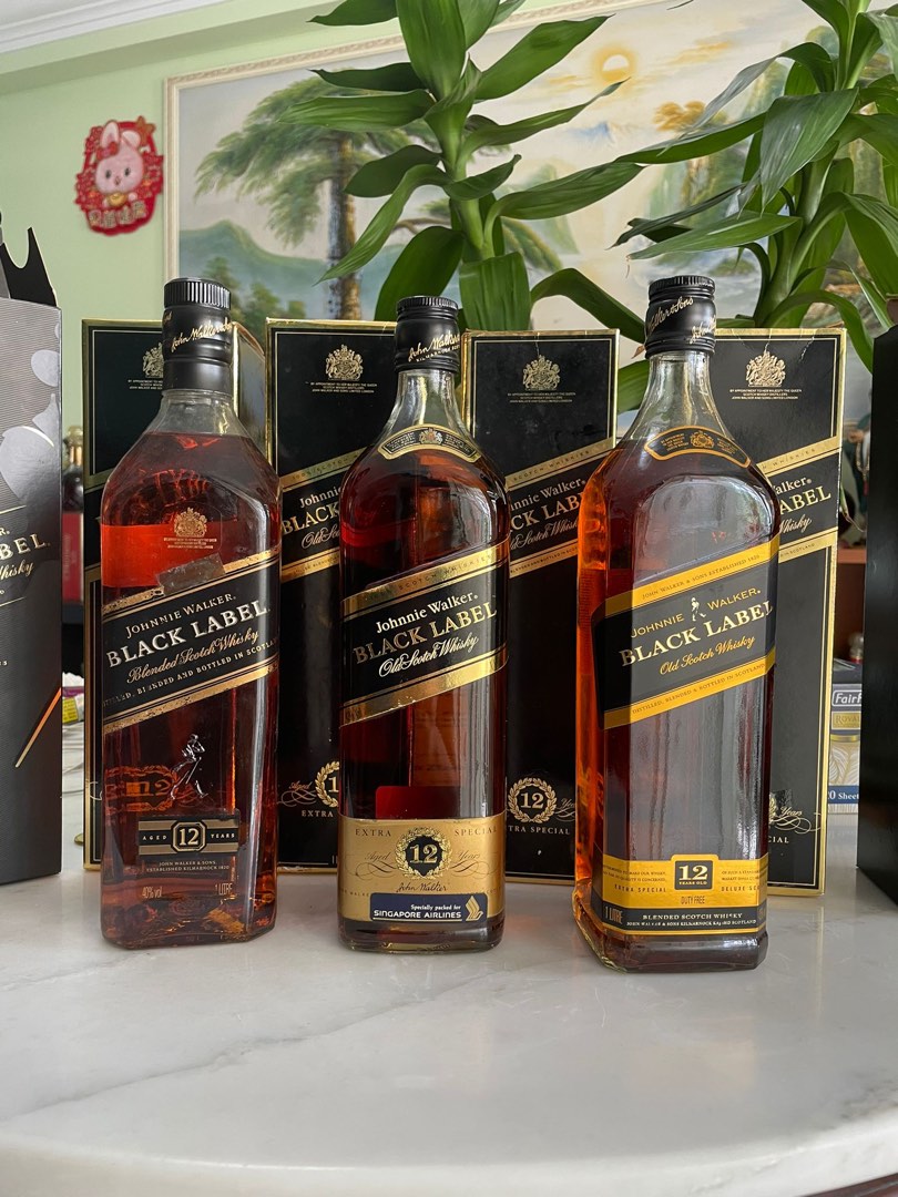 Johnnie walker black label 1 Litter. 1 for 65$, Food & Drinks ...