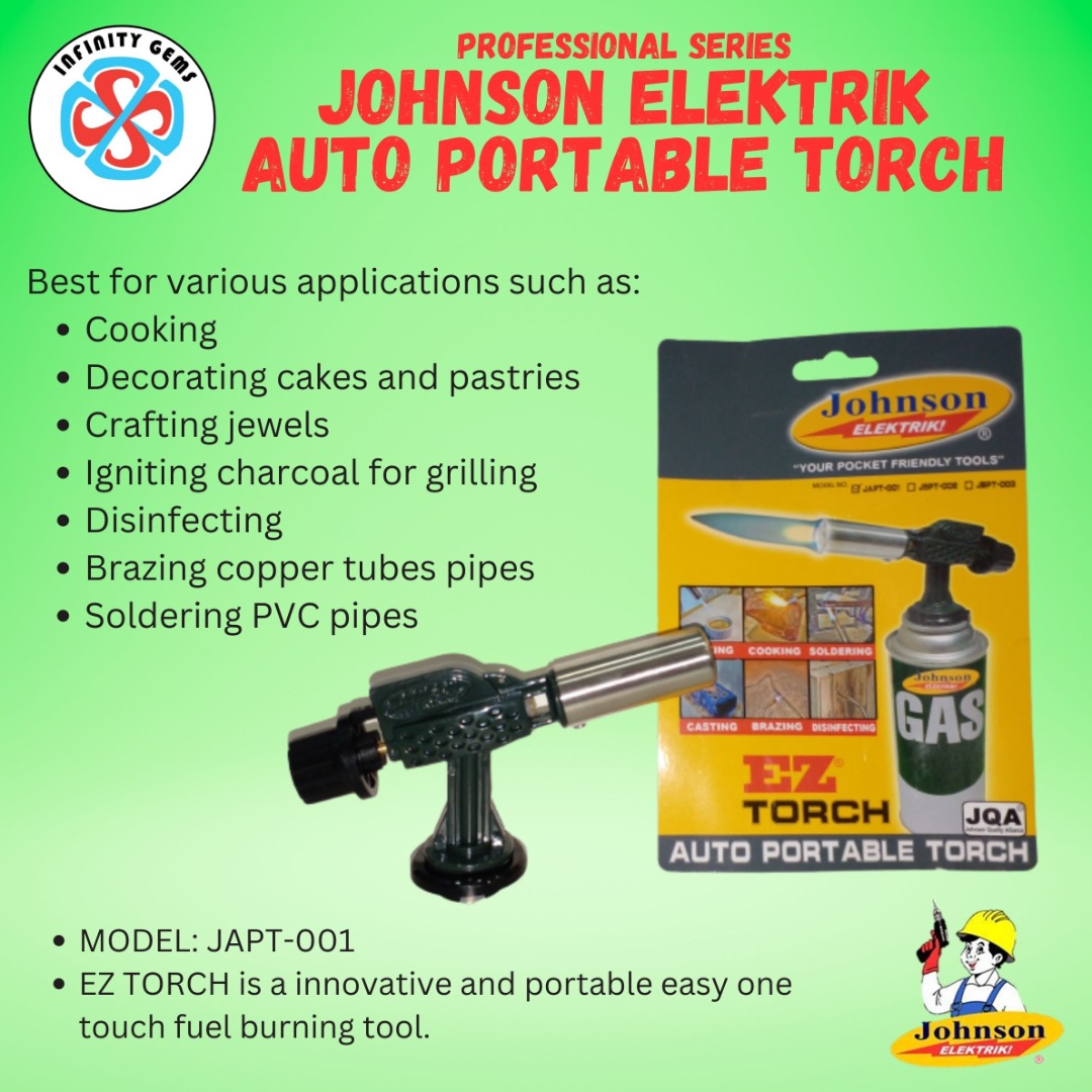 AUTO PORTABLE TORCH JAPT-001 JOHNSON ELEKTRIK, Furniture & Home Living ...