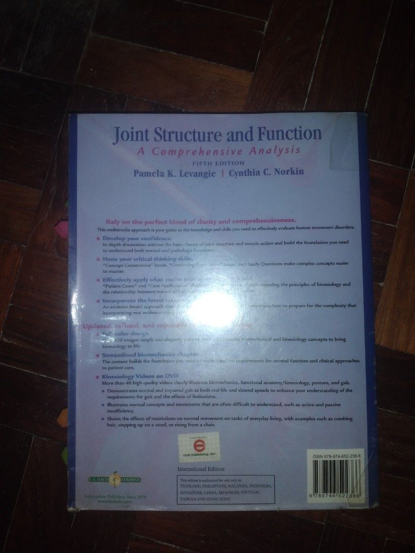 Joint Structure and Function 5th Edition, Hobbies & Toys, Books & Magazines, Textbooks on Carousell