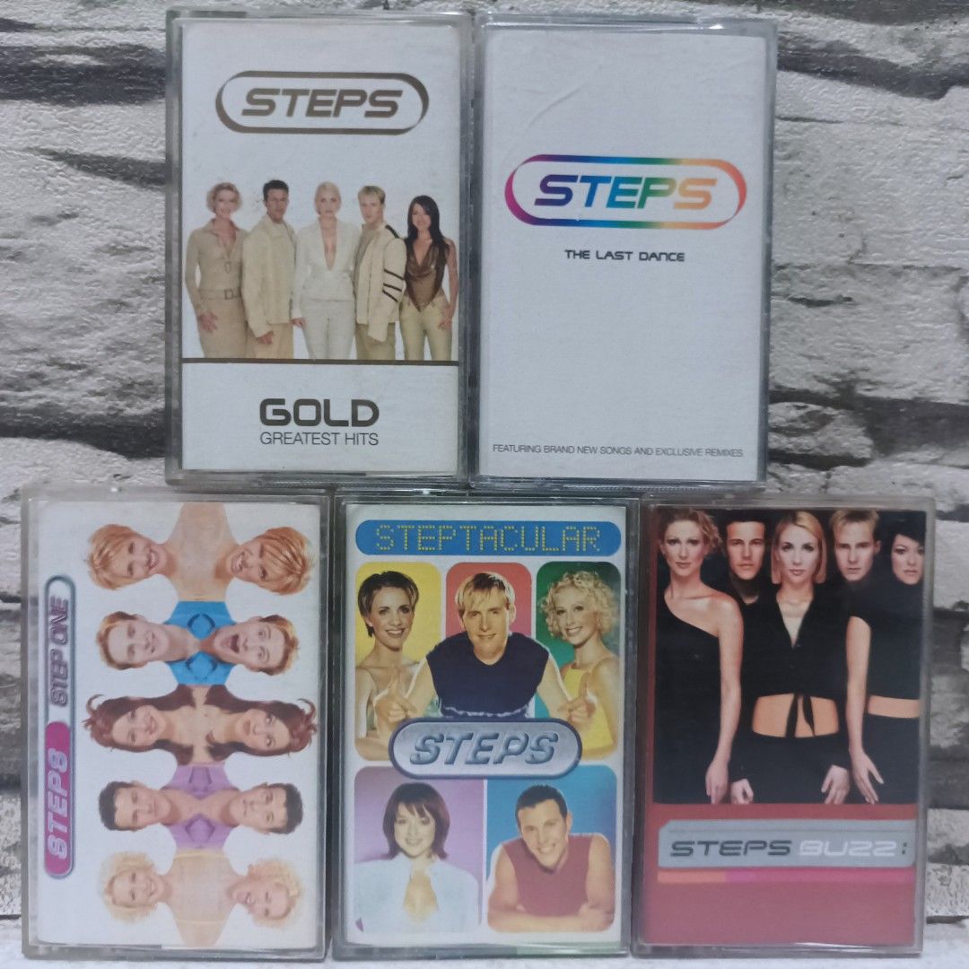 Kaset Pita STEPS Step One Steptacular Buzz Gold Greatest Hits The Last ...