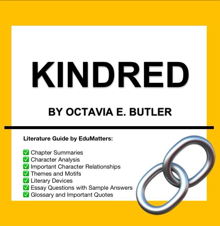 Kindred by Octavia E Butler Literature Study Guide Notes for GCE O ...