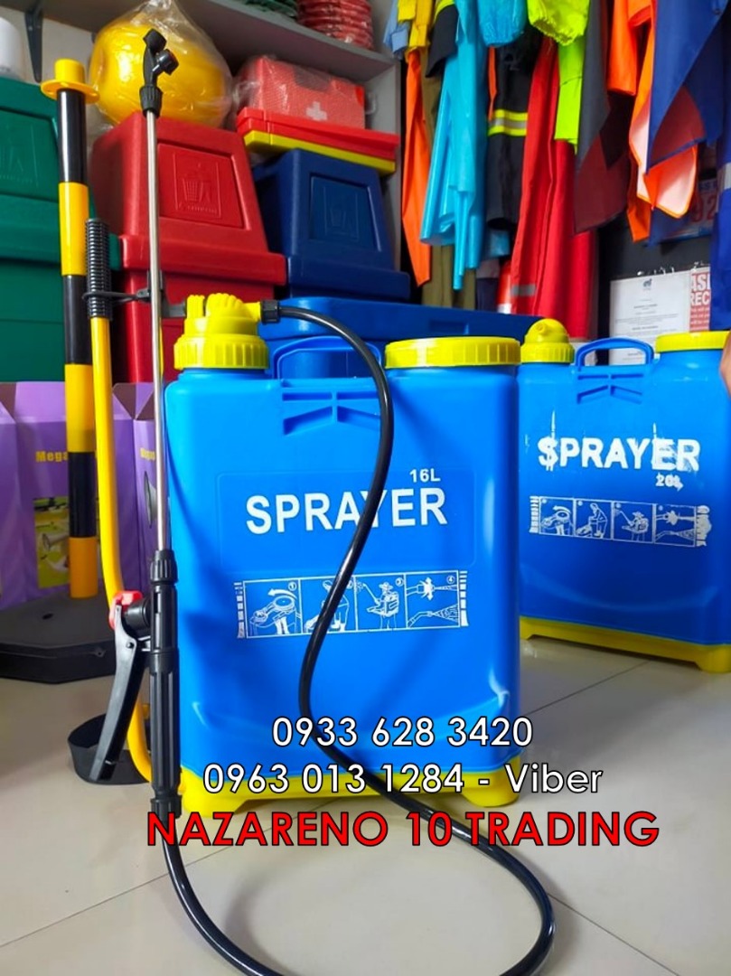 Knapsack sprayer w/ manual sprayer., Beauty & Personal Care, Sanitizers ...