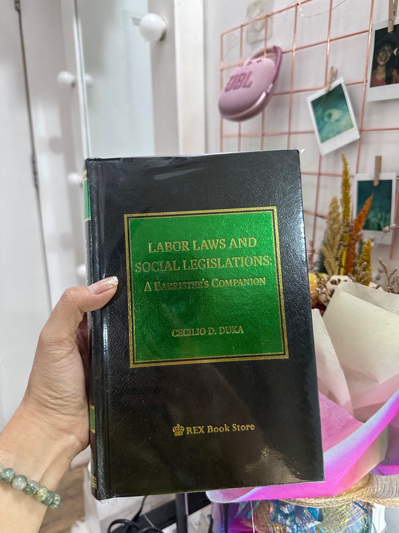 Labor Law Reviewer 2019 Edition - Duka, Hobbies & Toys, Books ...